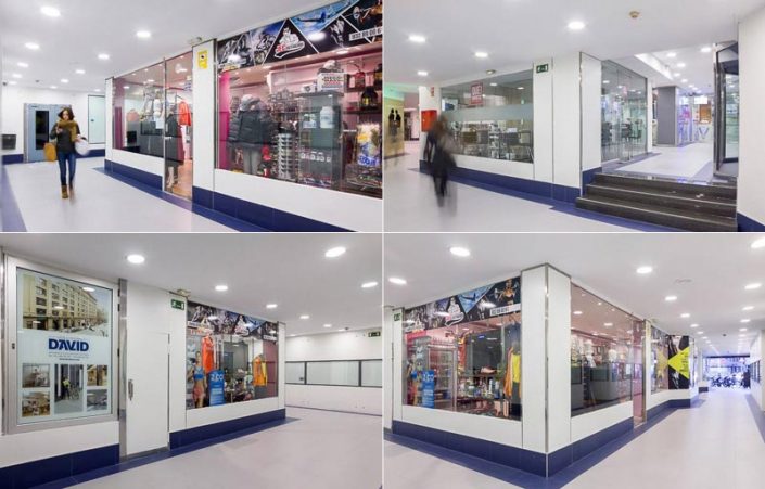 El centro comercial y las galerías David | Edificio David
