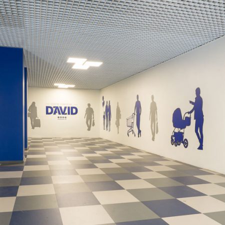 El centro comercial y las galerías David | Edificio David